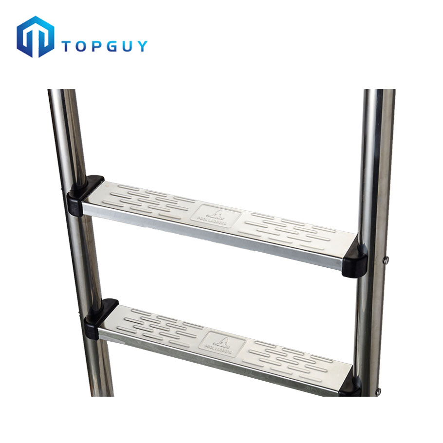 304/316 Stainless Steel 3 Steps Ladder Stainless Steel Ladder Rungs ...