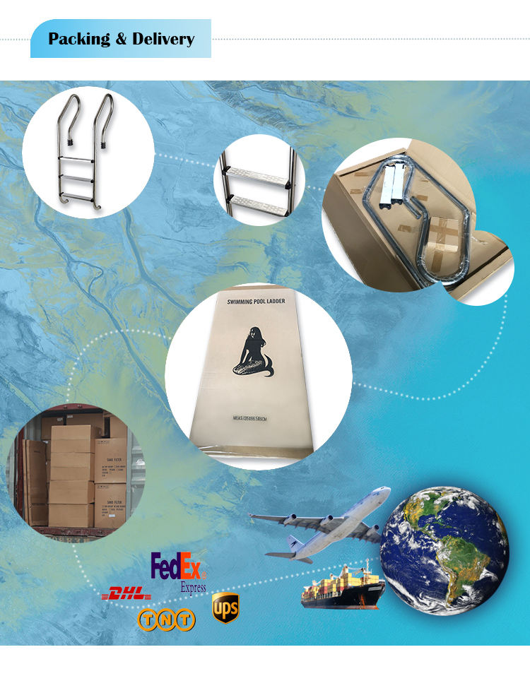 Pool Ladder Inground Swimming Pool Ladders With Stainless Steel Design ...